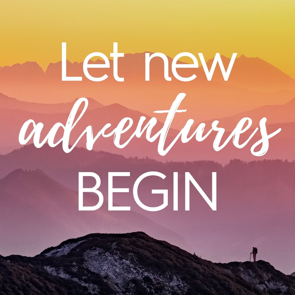 New Job Gift Box Let New Adventures Begin Congratulations | Etsy