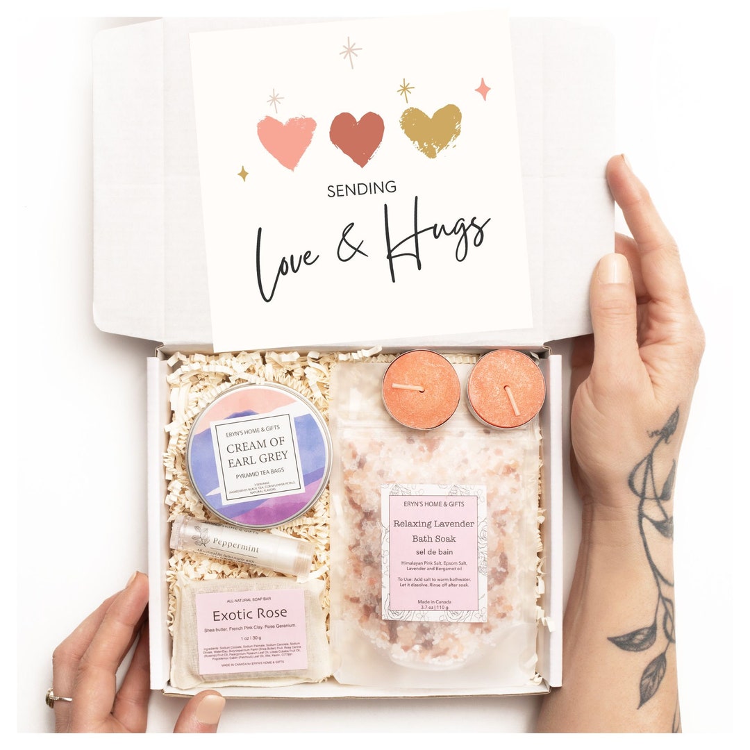 Sending Love and Hugs, Care Package for Her, Care Package, Get Well ...