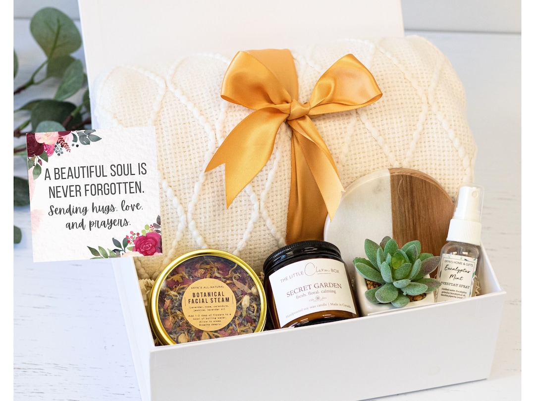 A Beautiful Soul is Never Forgotten Gift Box, Sorry for Your Loss Gift ...