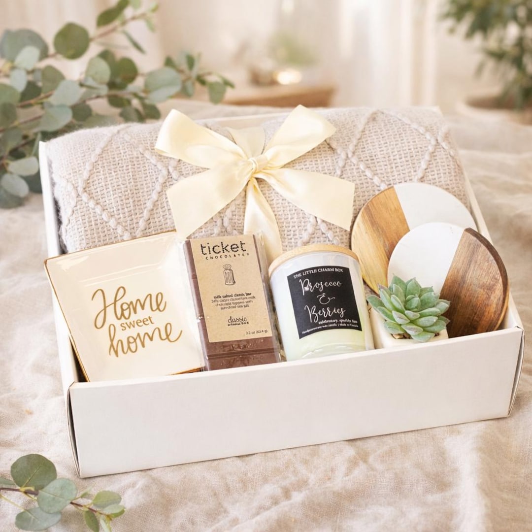 Realtor Closing Gift Basket, Housewarming Gift, Realtor Custom Logo ...