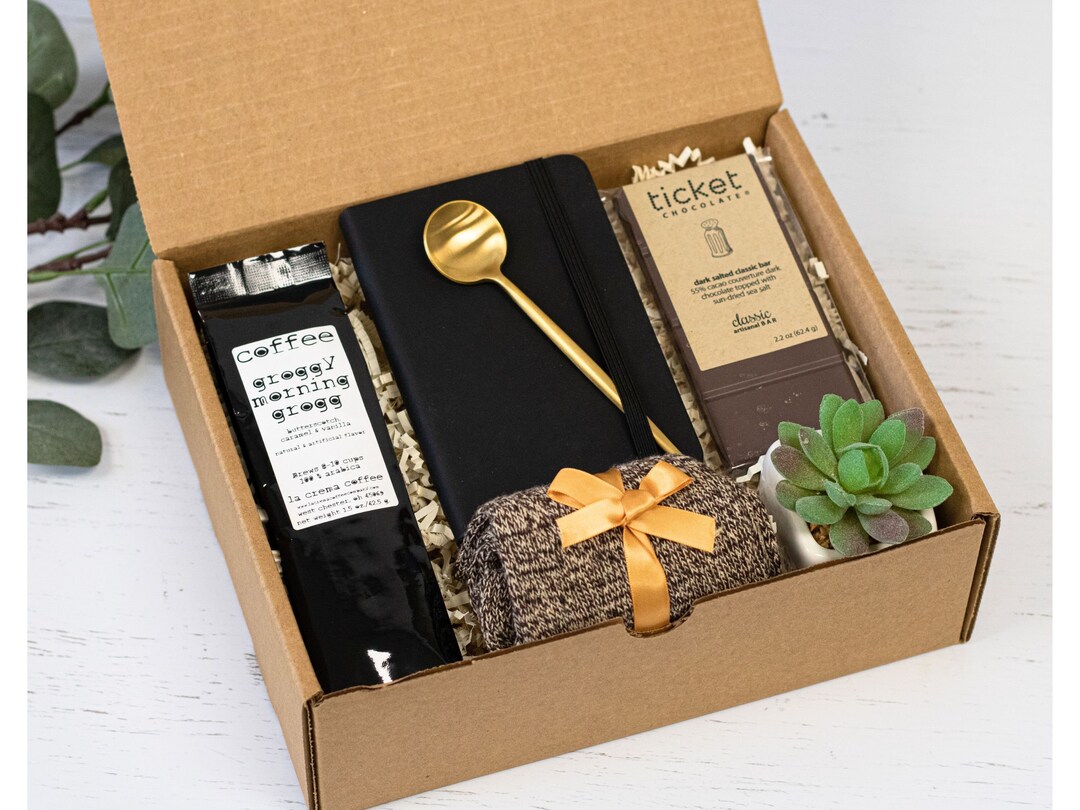 Classy Gift Basket for Women, Cozy Gift Box With Blanket, Socks, Candle ...