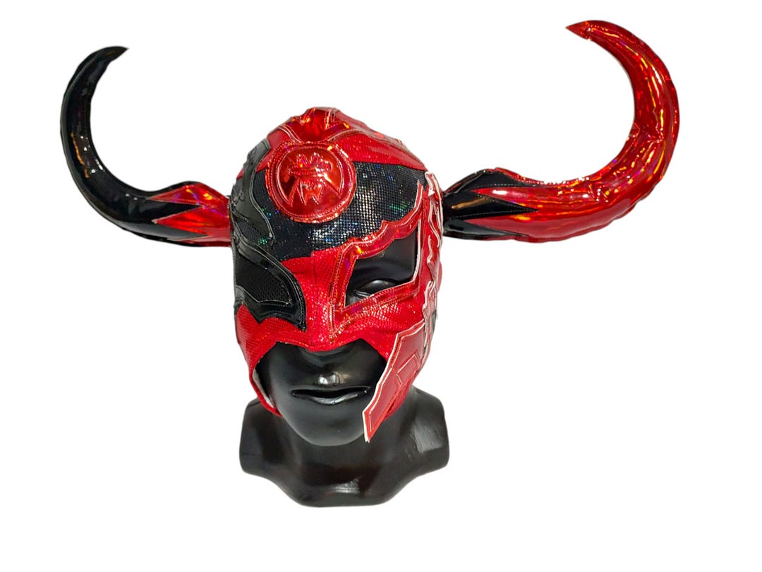 Rey Horus Mexican Wrestler Mask Semi Pro Grade Lucha Libre Underground ...