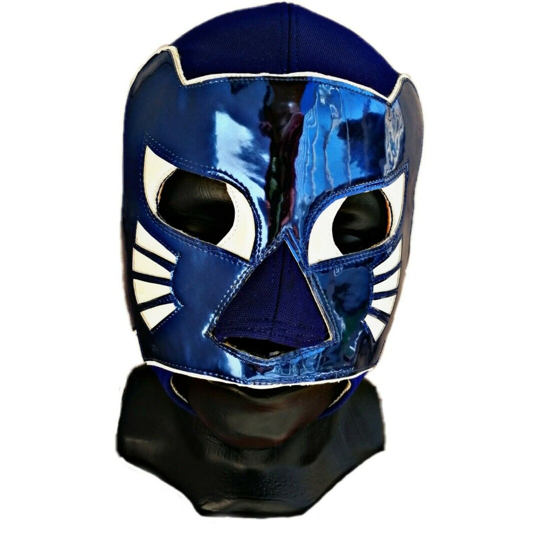 Mexican Wrestler Legend Mask BLUE PANTHER Pro Grade Wrestling - Etsy