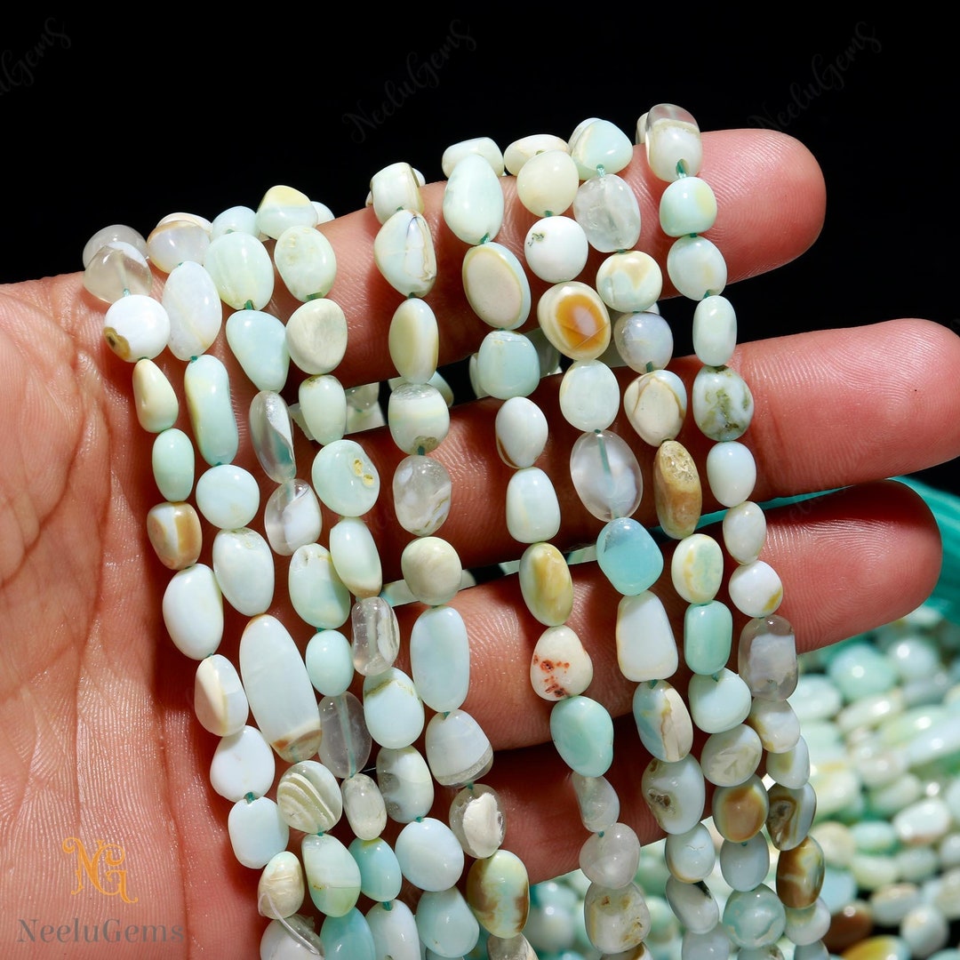 AAA+ Peruvian Peru Opal Smooth Nugget Shape Gemstone Beads,peruvian ...