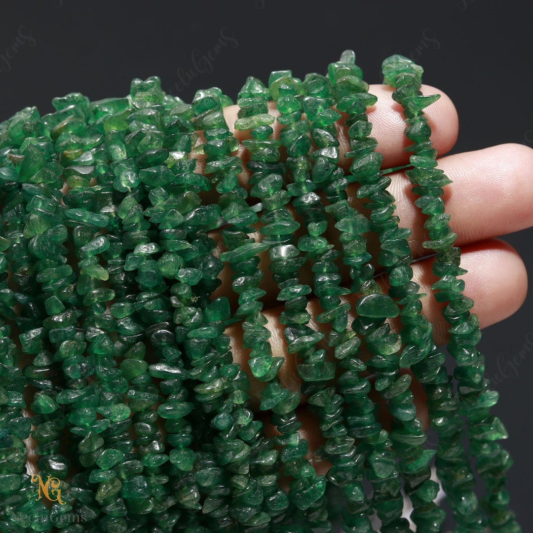 Natural Green Aventurine Raw Uncut Chips Gemstone Beads,aventurine Raw ...