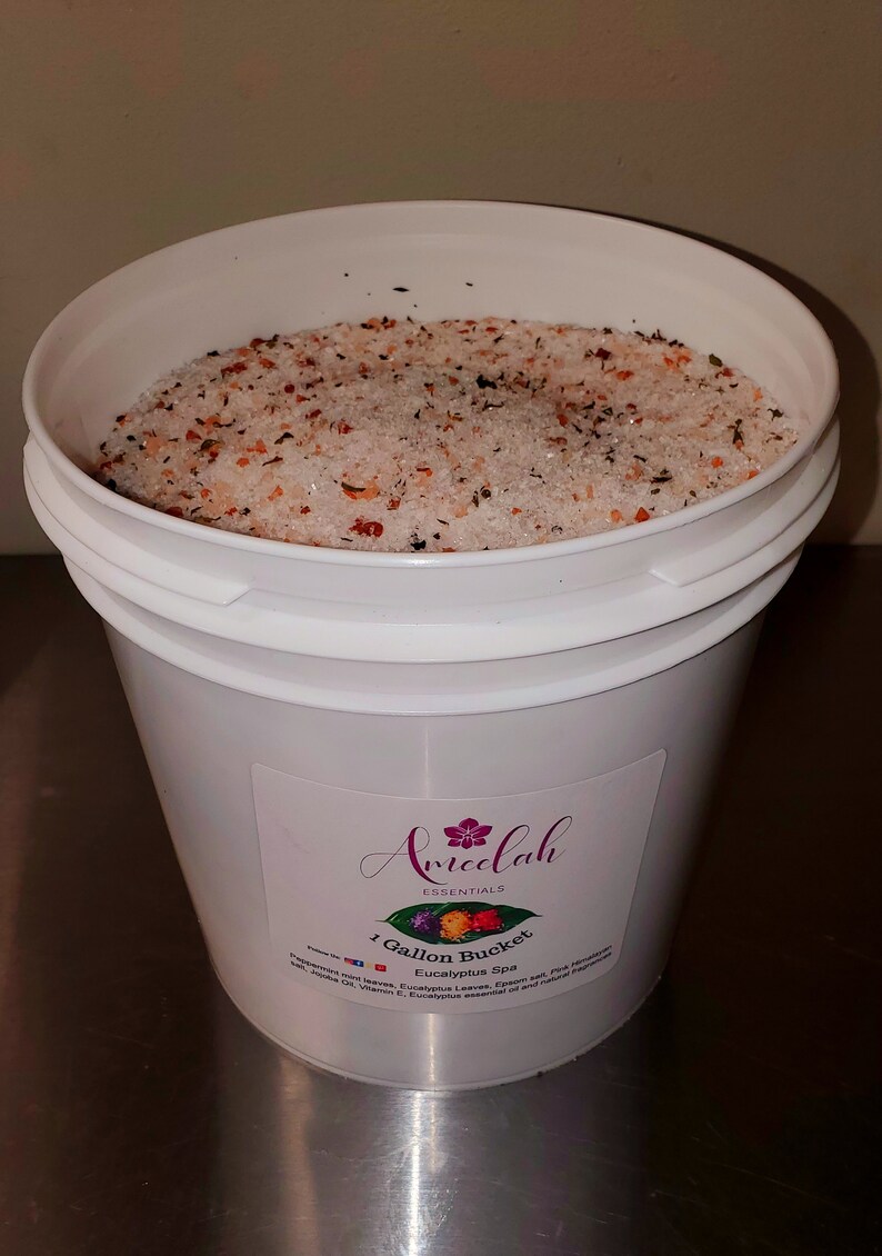 8 Pound Bath Salt Bucket Wholesale Bath Salt Bucket - Etsy