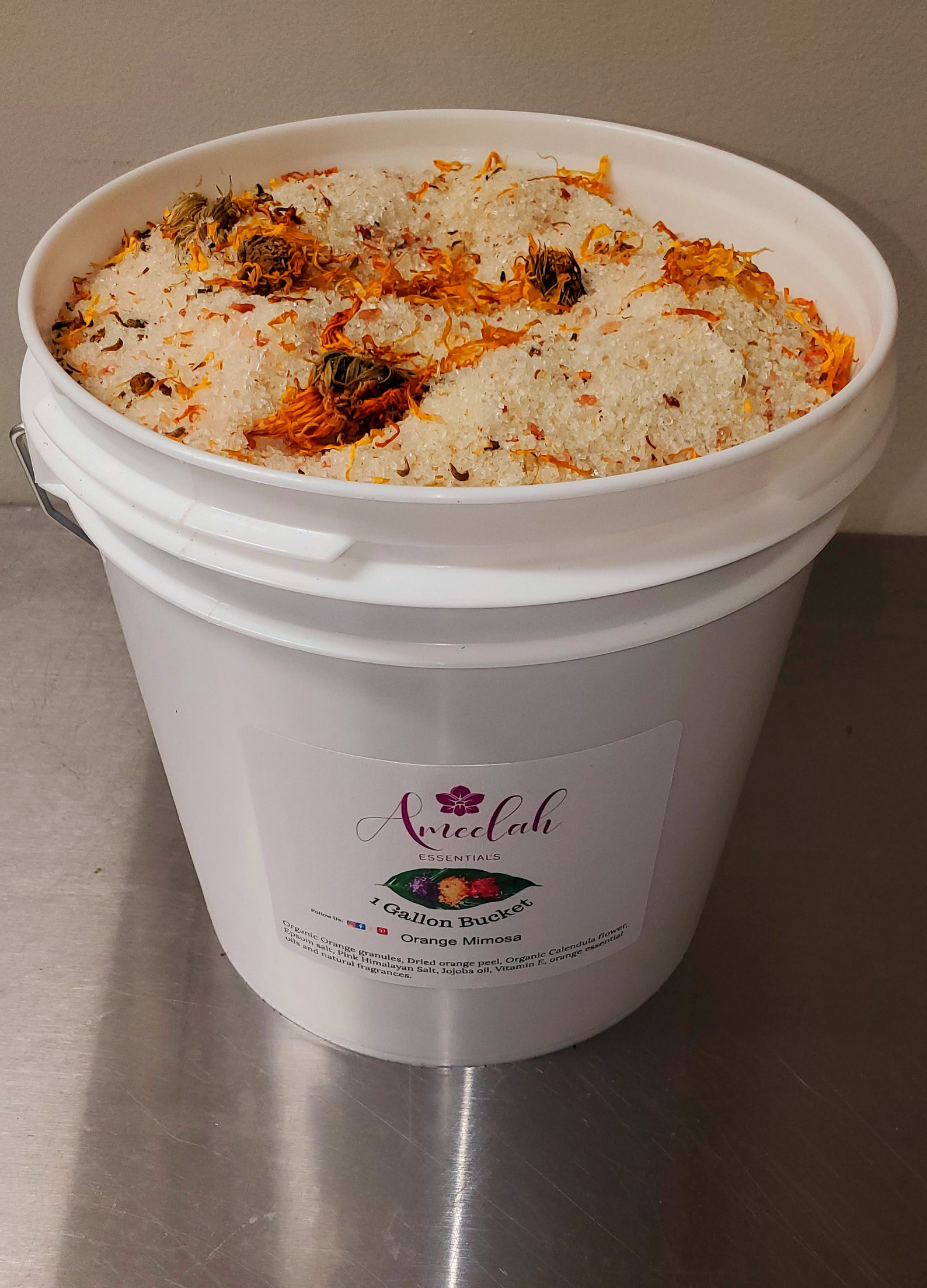 8 Pound Bath Salt Bucket Wholesale Bath Salt Bucket - Etsy