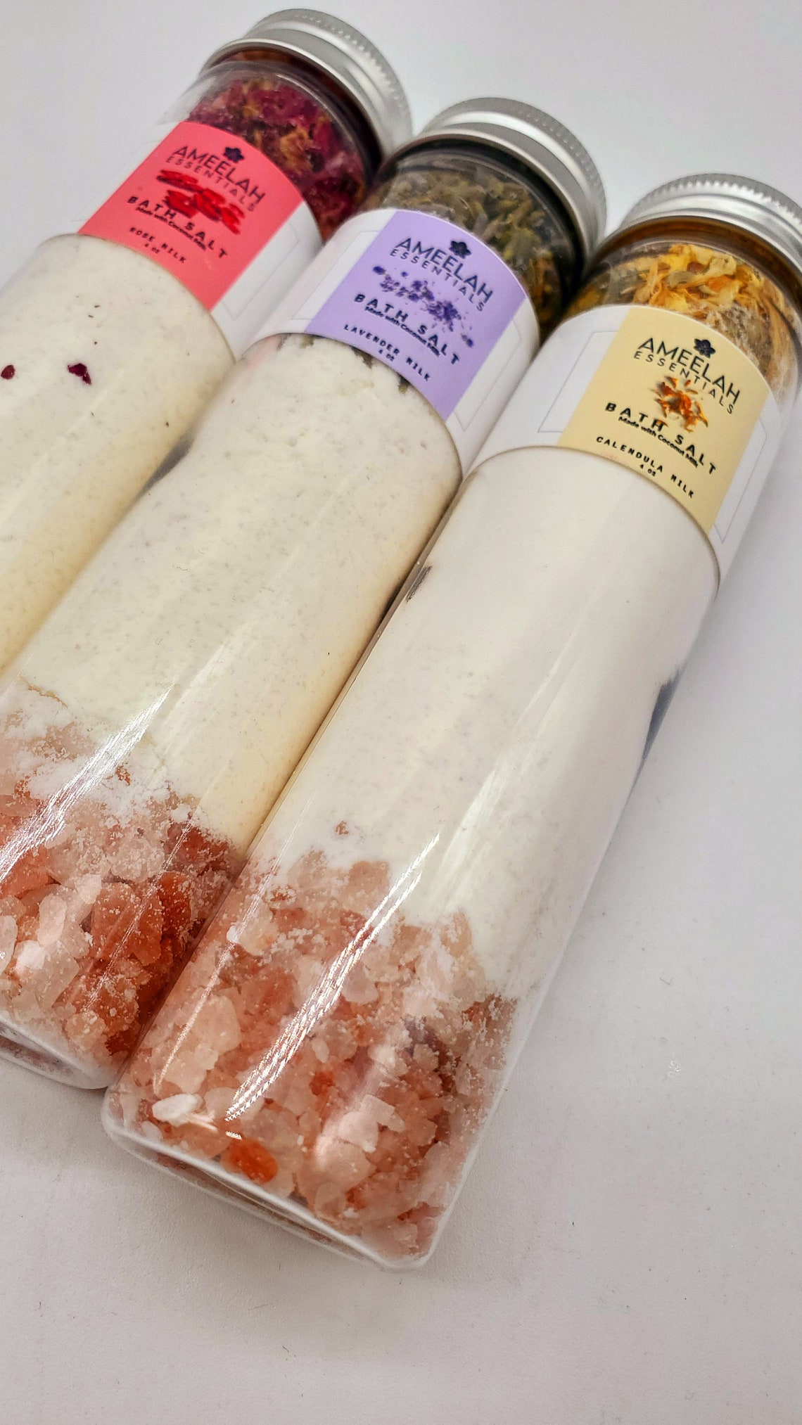 Coconut Milk Test Tube Bath Salts Includes All 3 Test Tubes - Etsy