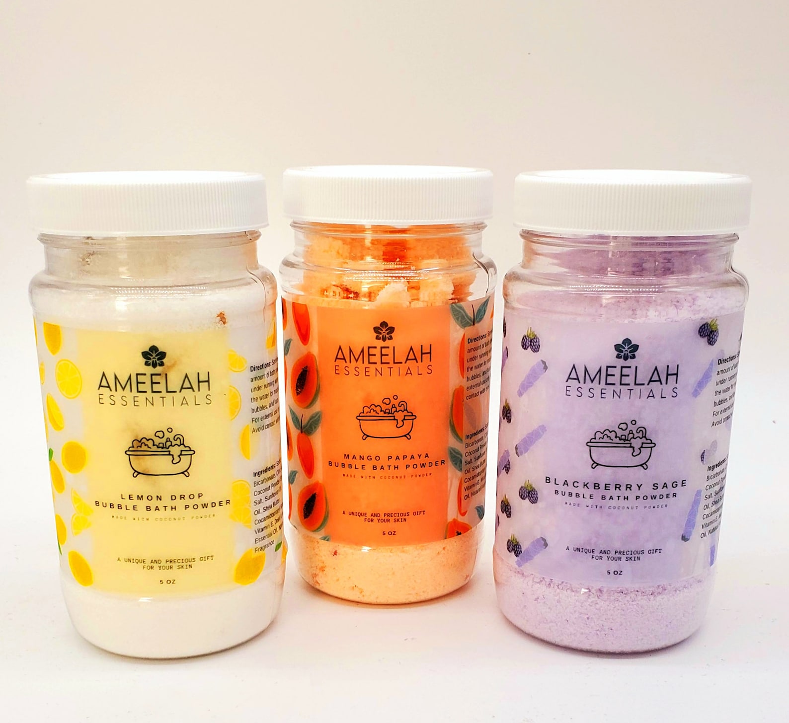 8-ounce Bubble Bath Powder | Bubble Bath - Etsy