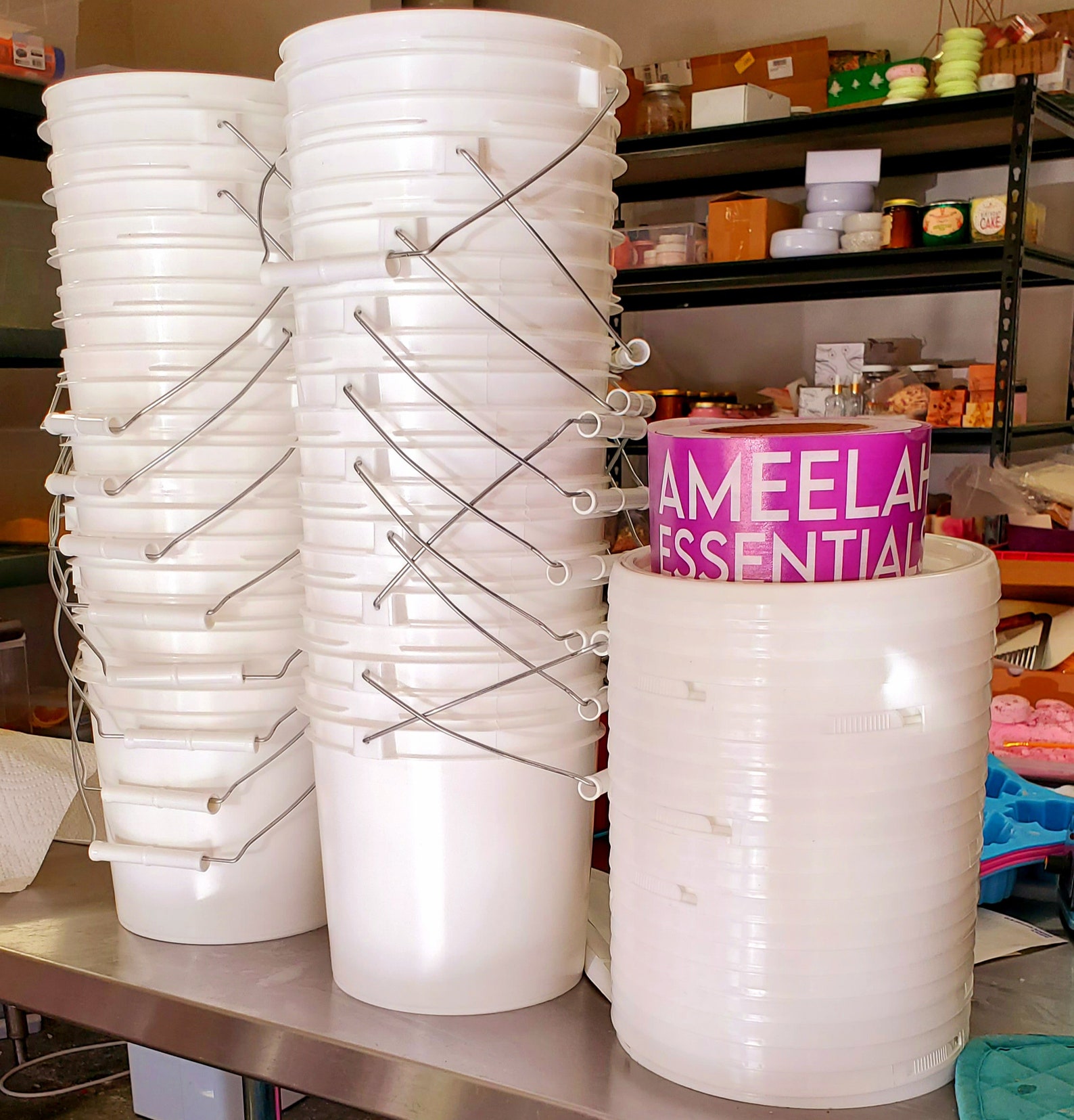 8 Pound Bath Salt Bucket Wholesale Bath Salt Bucket - Etsy