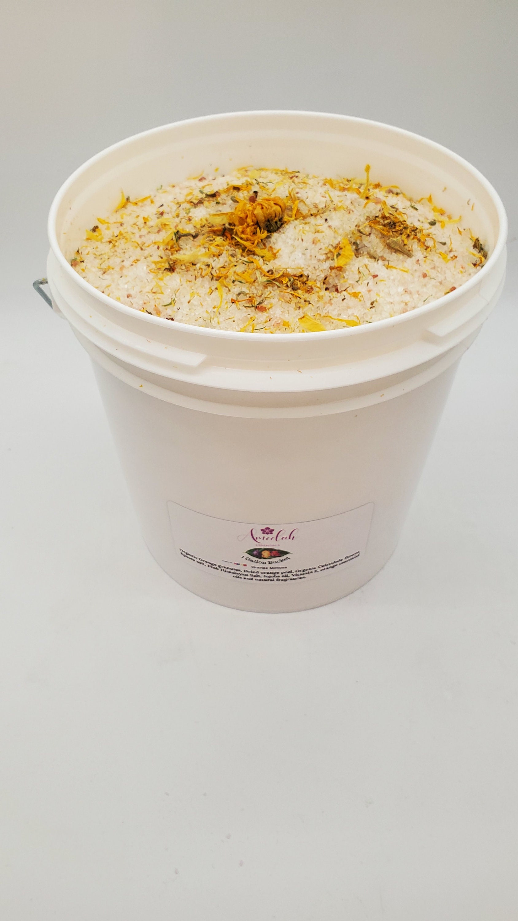 4--2lb Pound Bath Salt Bucket | Wholesale Bath Salt Bucket - Etsy