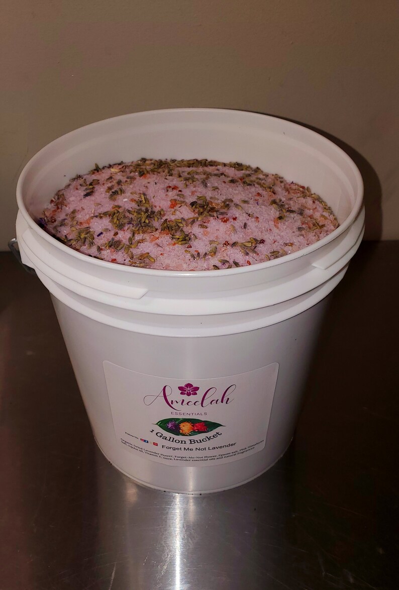 8 Pound Bath Salt Bucket Wholesale Bath Salt Bucket - Etsy