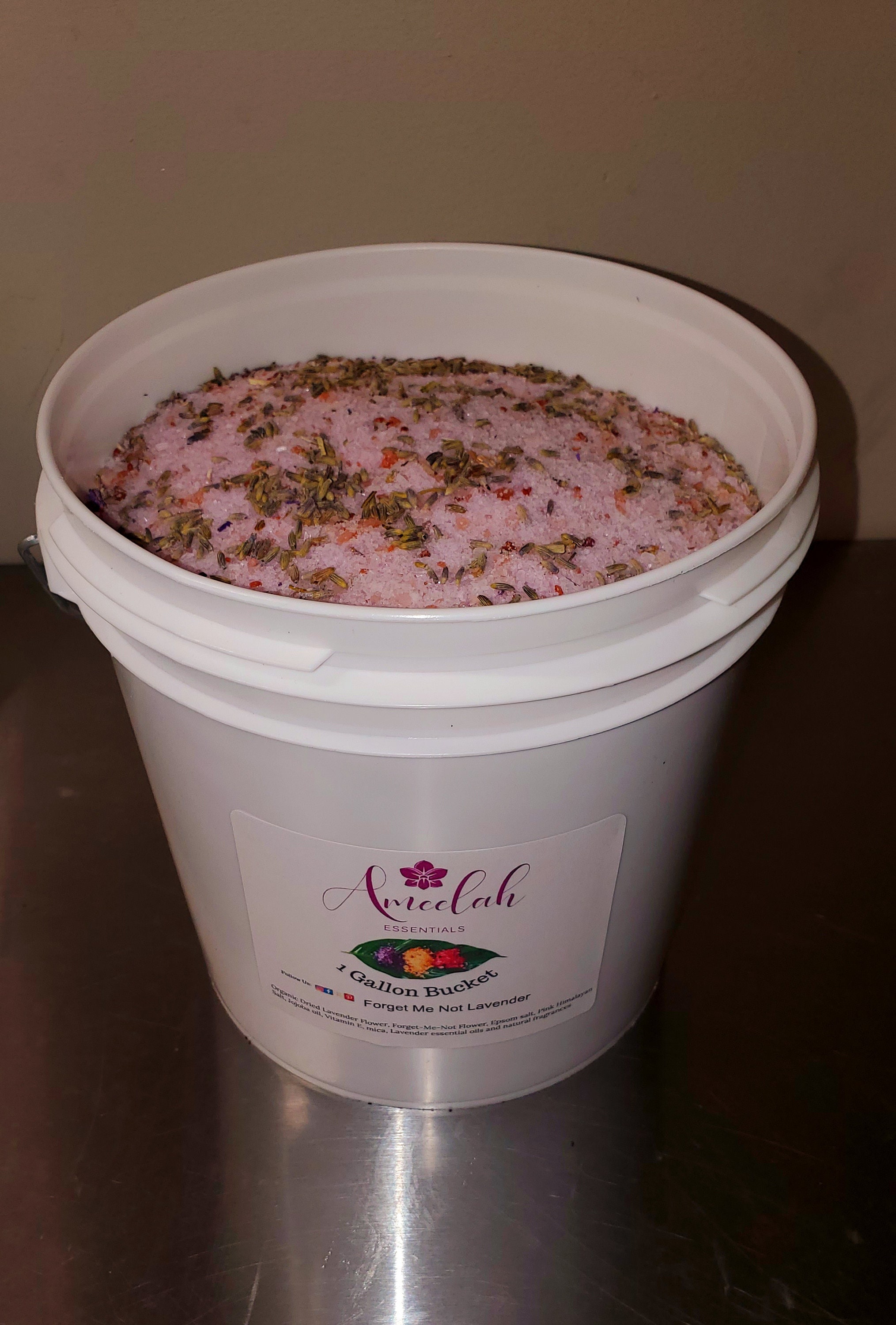 8 Pound Bath Salt Bucket Wholesale Bath Salt Bucket - Etsy Canada