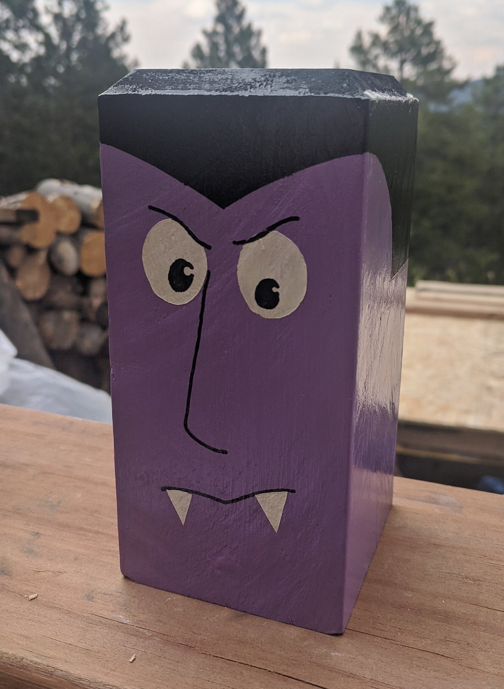 Custom Kubb Set for Outside Recreation Fun. Playable Anywhere There's a ...