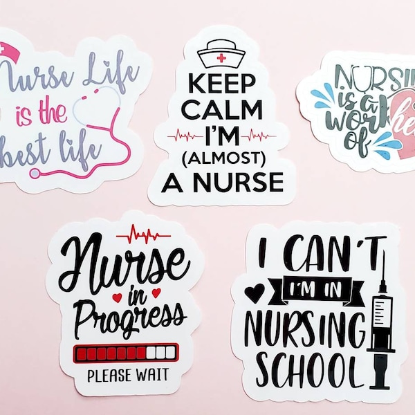 Nursing Student Planner Stickers - Etsy