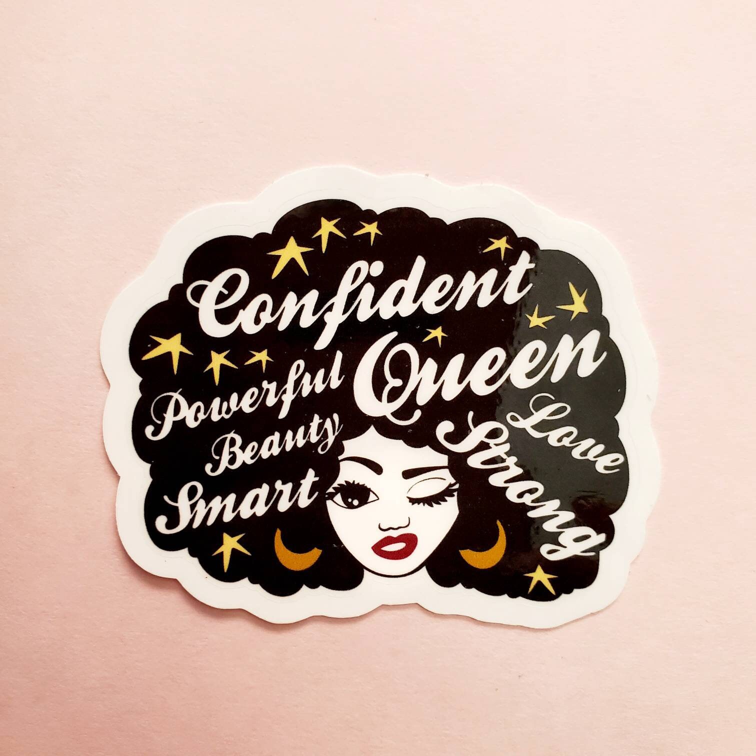 Strong Confident Women Vinyl Stickers - Etsy