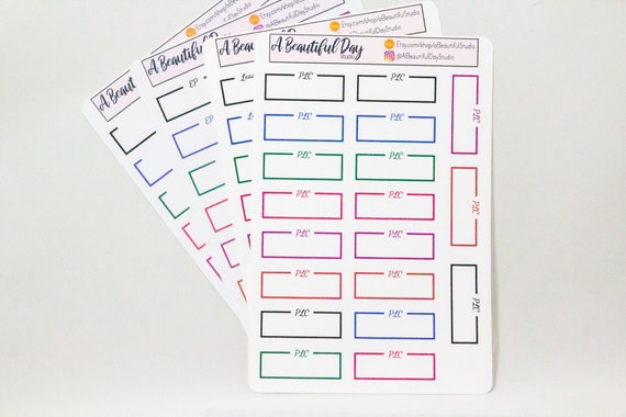 PLC Meeting Stickers // Leadership Meeting // EP // GATE // - Etsy