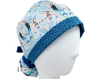 Mermaid Scrub Hat | Etsy