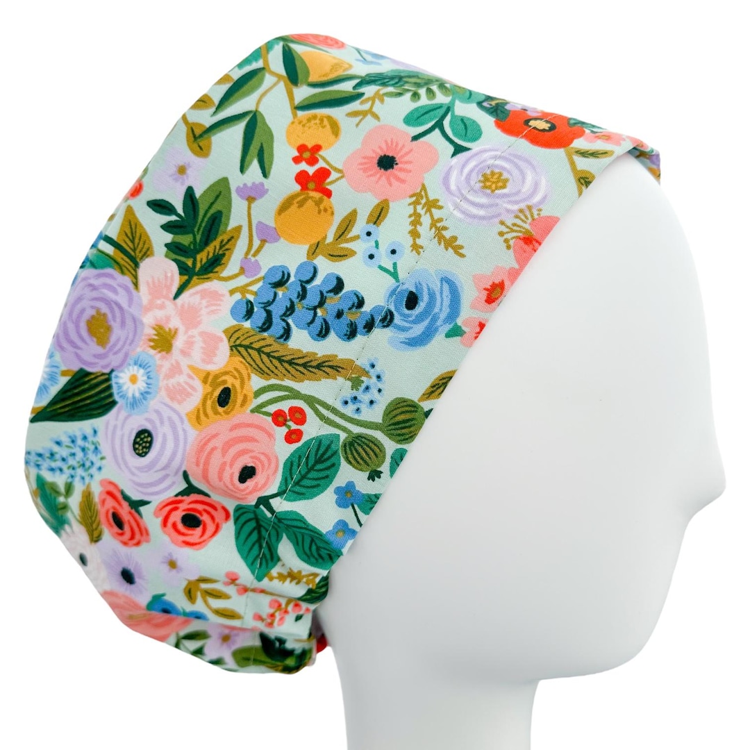Surgical Scrub Cap Euro Style With Adjustable Toggle & Satin Lining ...