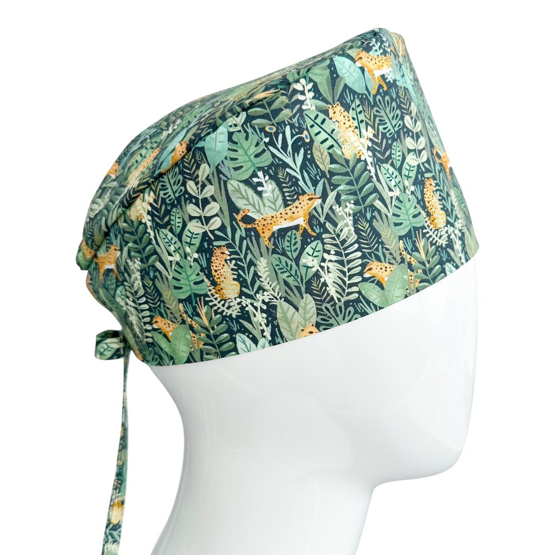 Hello Cheetah Unisex Scrub Cap, for Men and Women, Gift for Healthcare ...