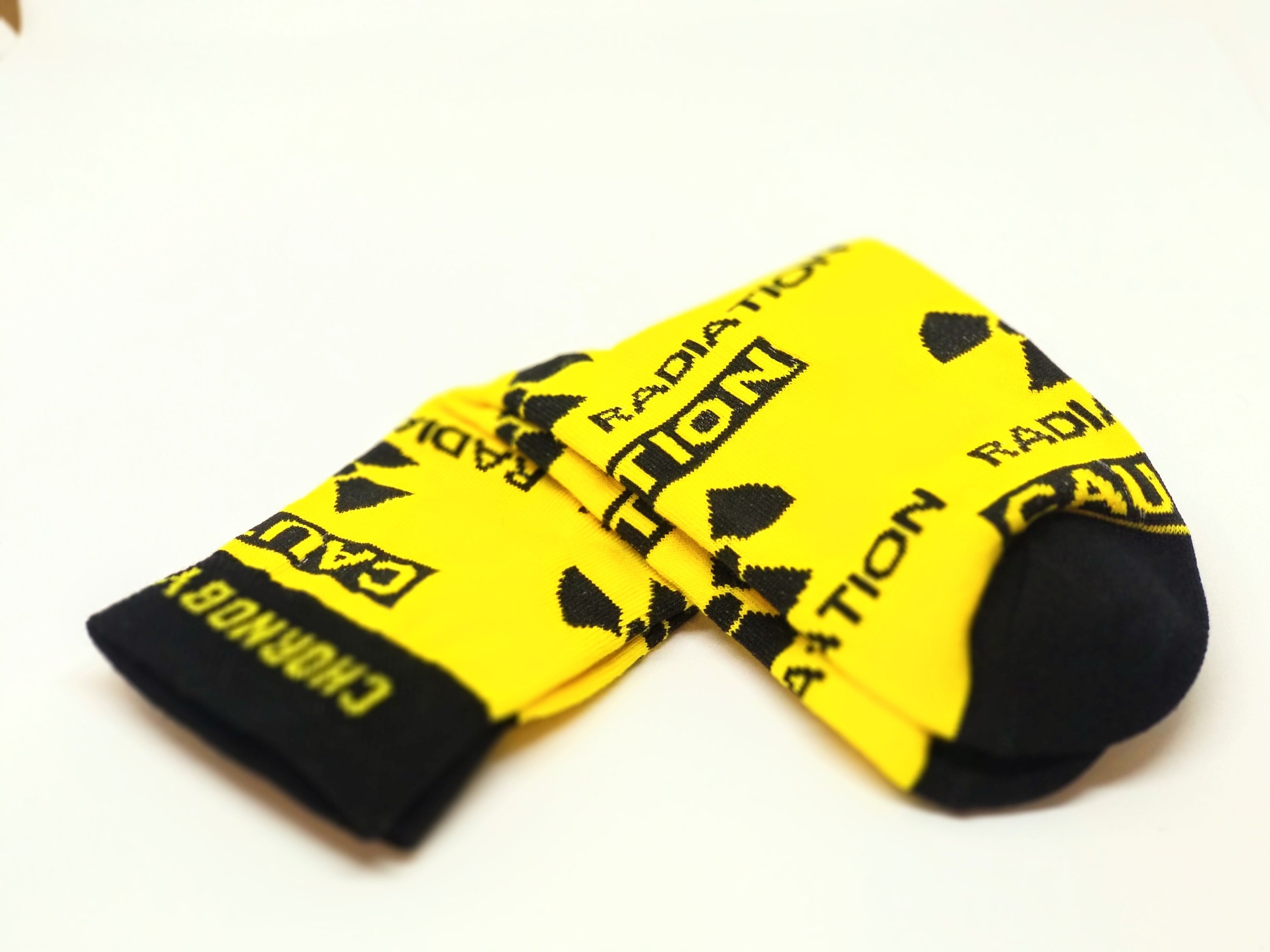 Caution Radiation Chernobyl Socks - Etsy