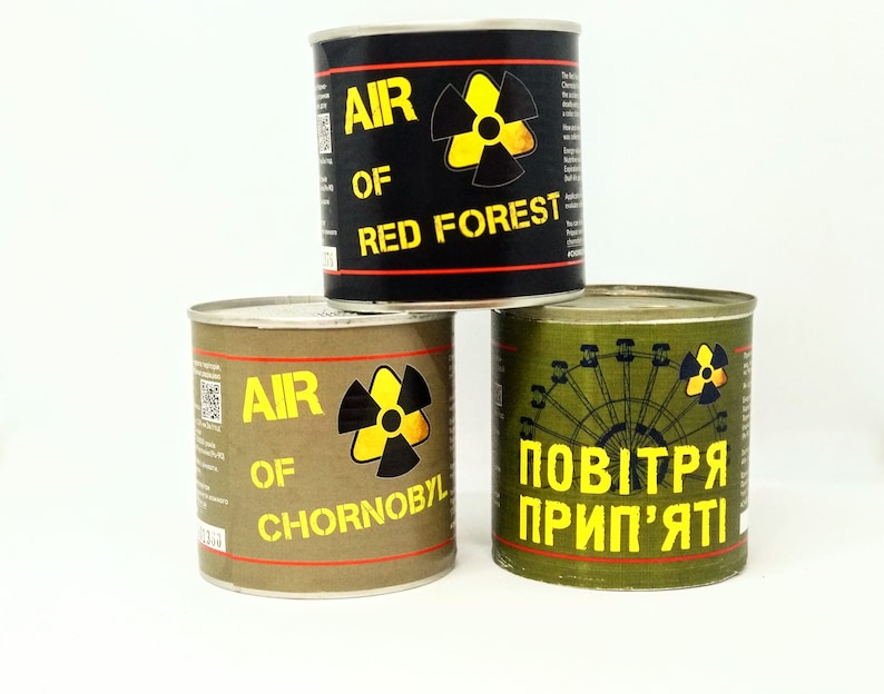 CANNED Souvenirs From Chornobyl Zone: Air of Prypiat, Air of Chernobyl ...