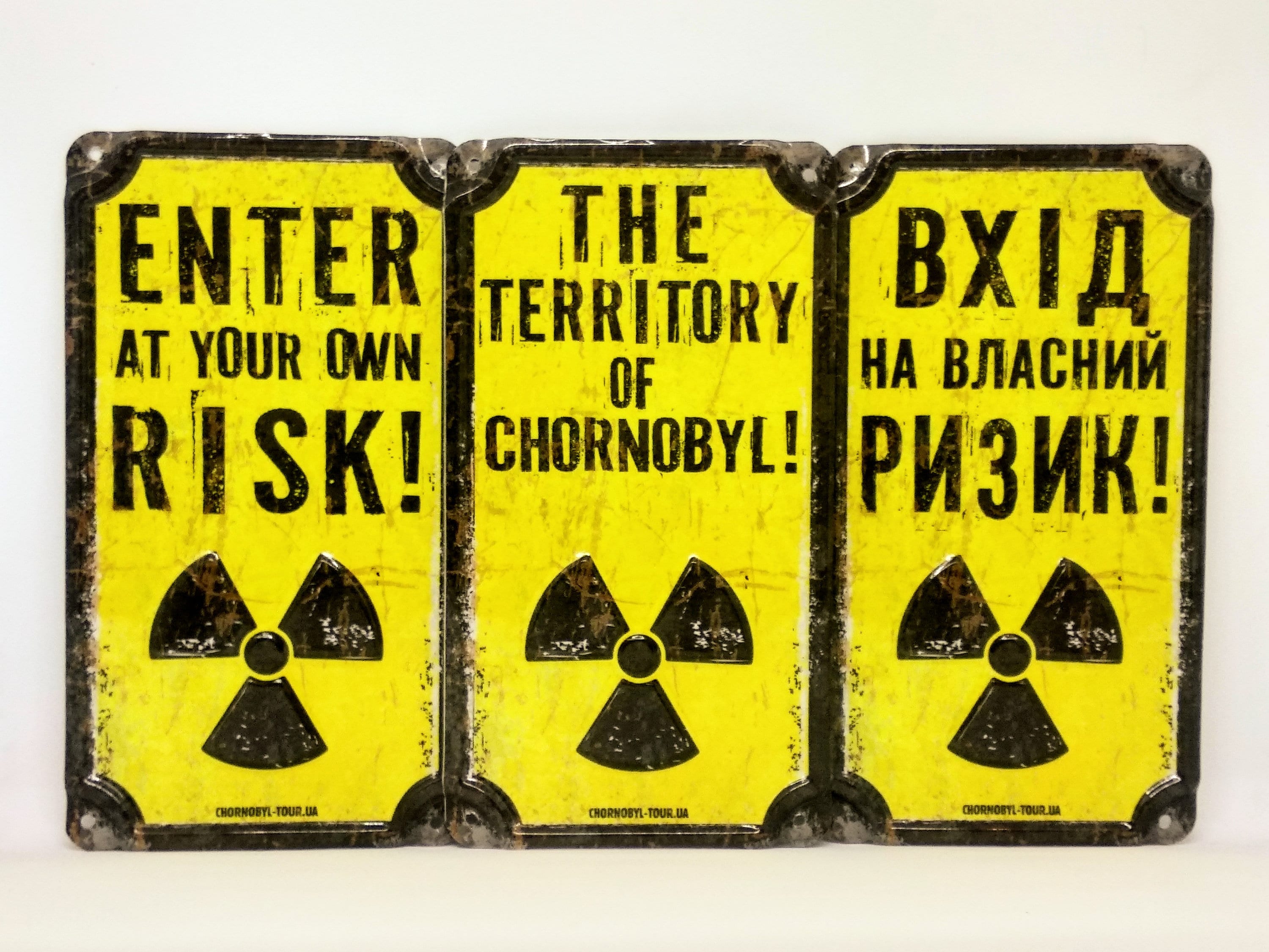 Rusty Loft Metal Signs With Different Designs "enter at Your Own Risk ...