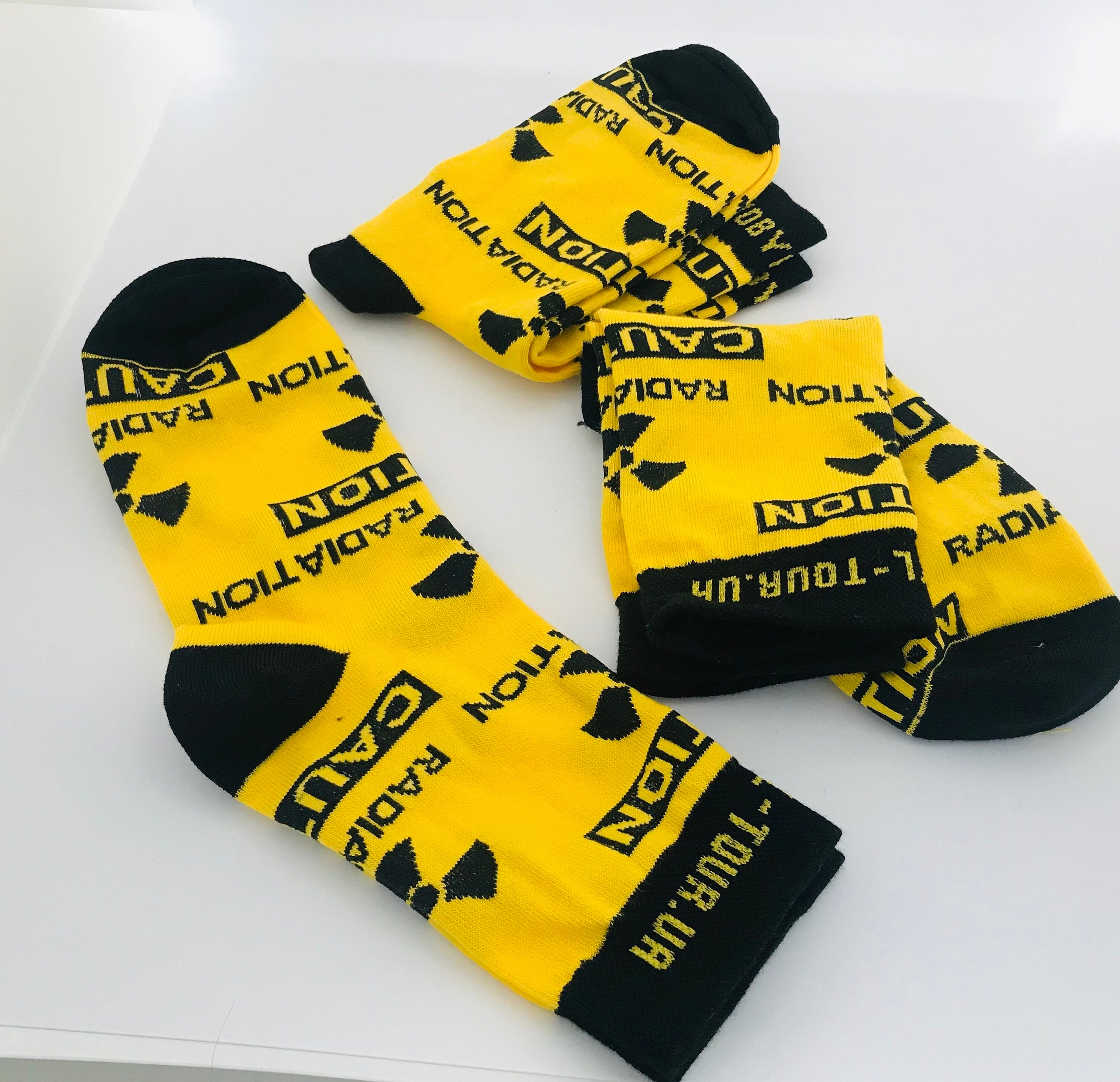 Caution Radiation Chernobyl Socks - Etsy