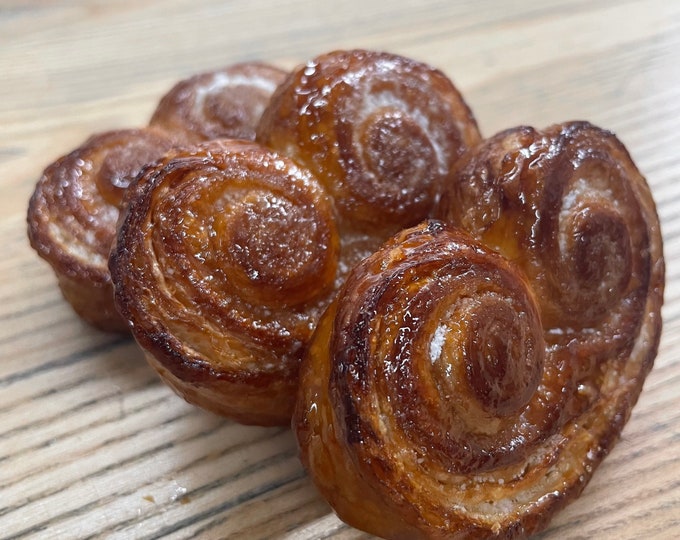 2 Dozen /24 Elephant Ears ,sweet Palmiers French Cookies, Sweet ...