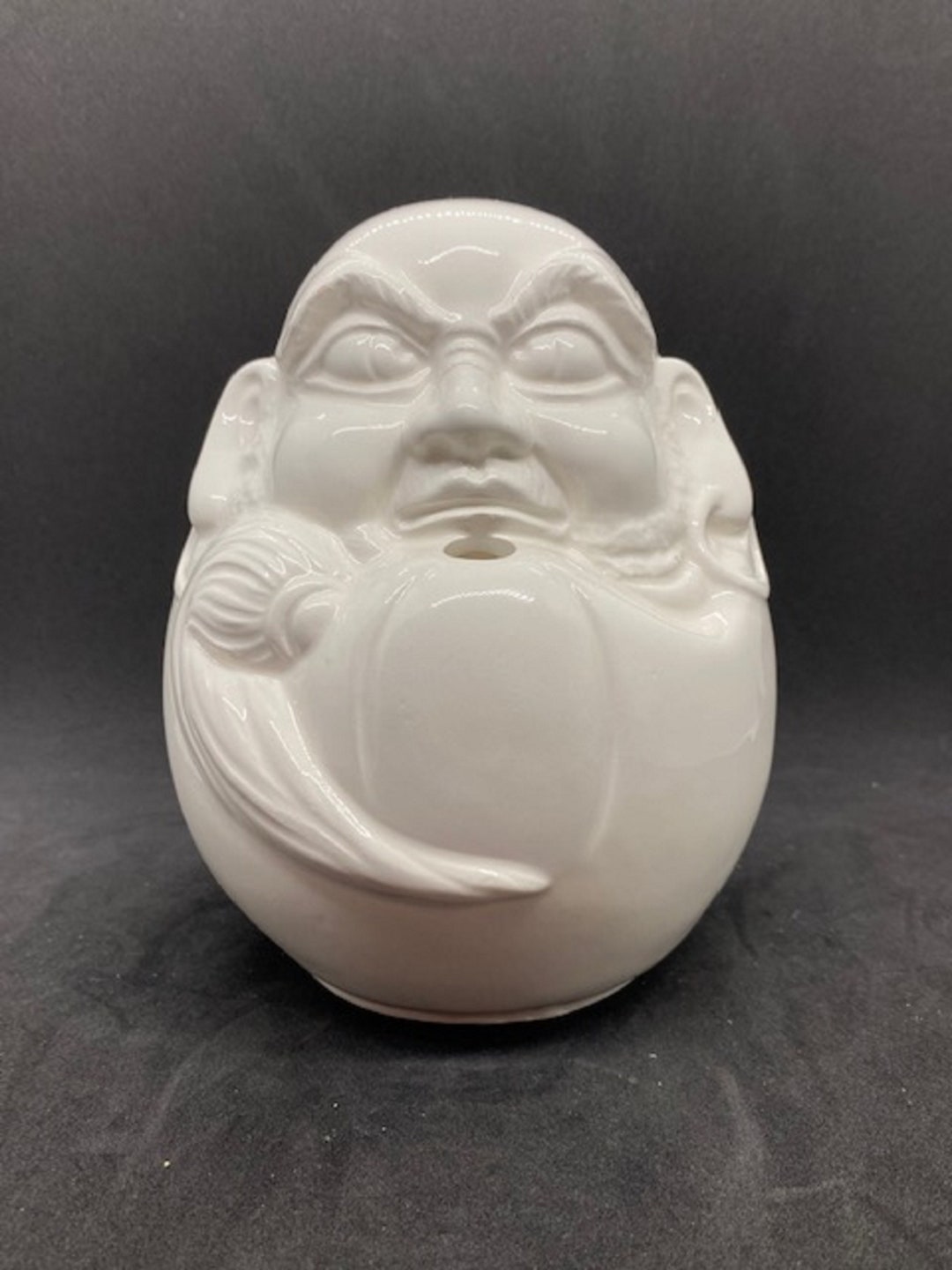 Vintage Benihana of Tokyo Round Buddha Mug Japan White Ceramic - Etsy