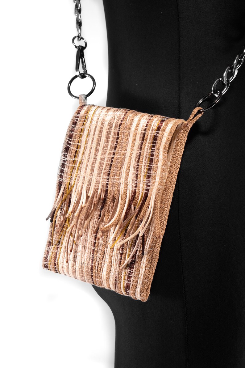 Unique Fringe Texture Handmade Purse and Mini Bag for Women | Etsy