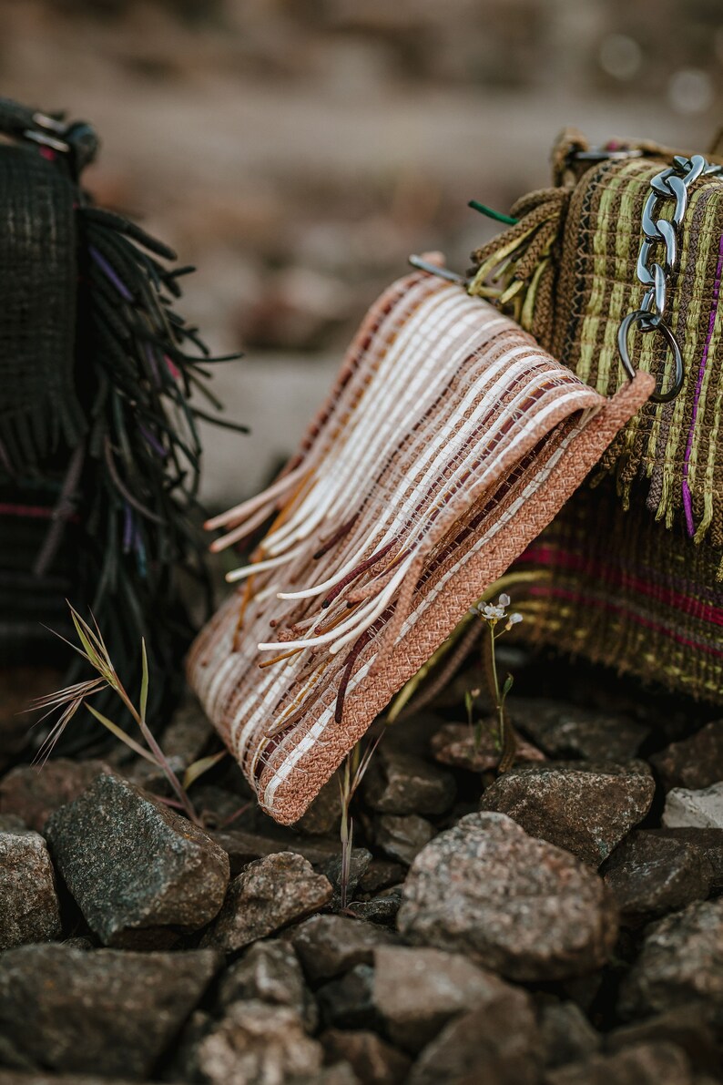 Unique Fringe Texture Handmade Purse and Mini Bag for Women | Etsy