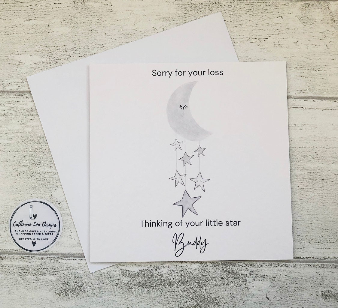 Baby Loss Card Child Loss Card Bereavement Card Sympathy | Etsy UK