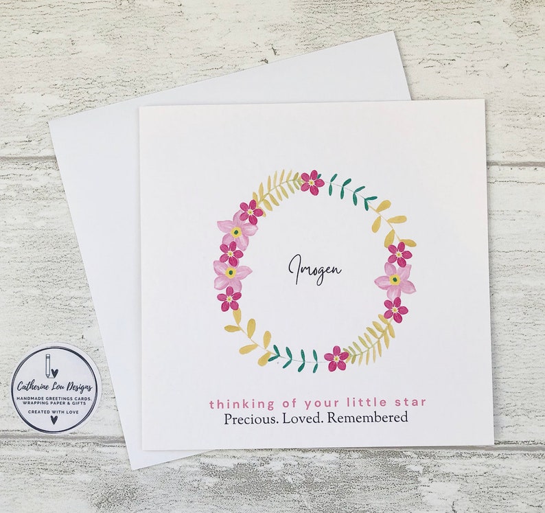 Baby Loss Card, Child Loss Card, Bereavement Card, Sympathy Card, Sorry ...