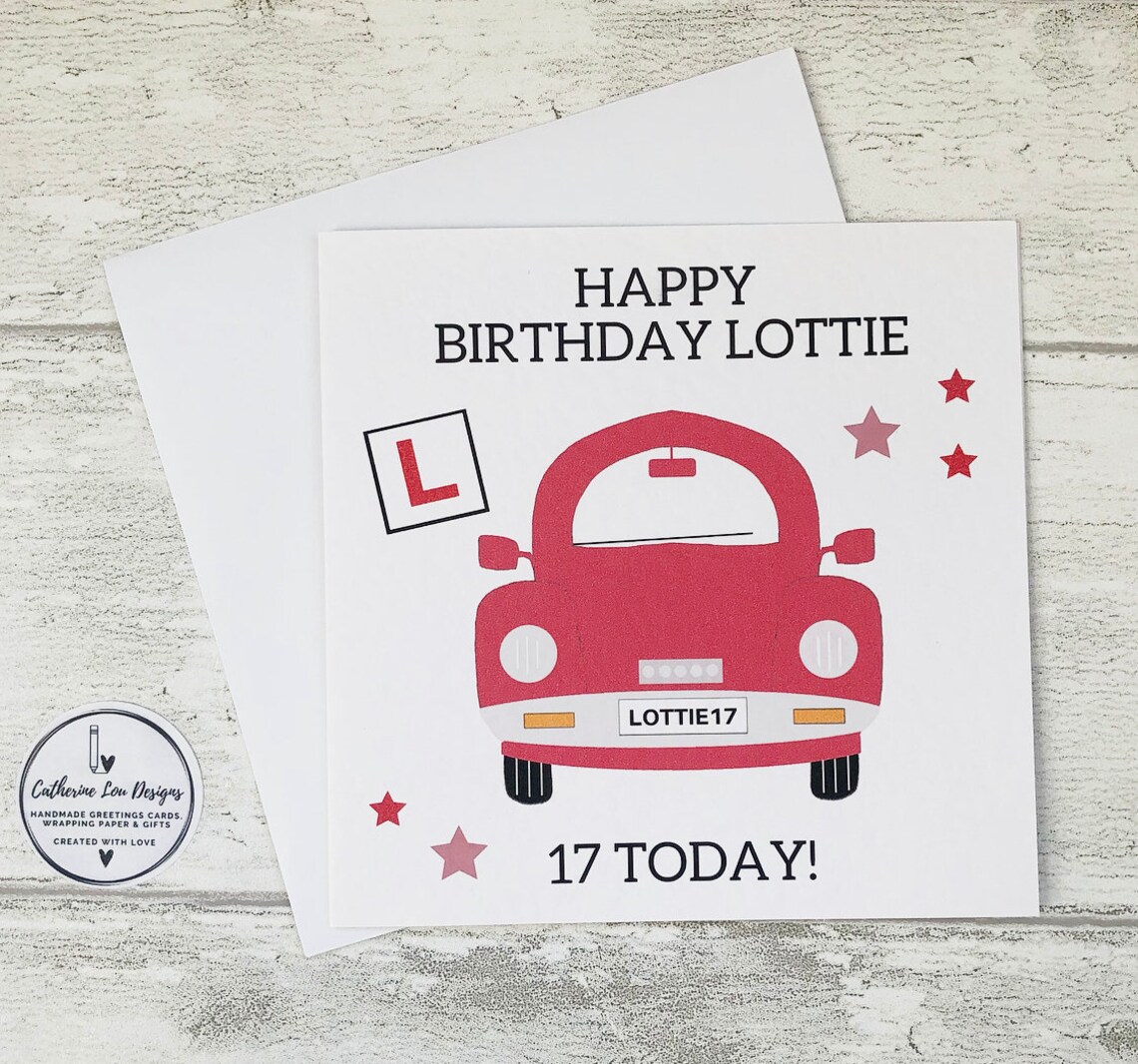 Passed Driving Test Card New Learner Driver P or L Plate | Etsy