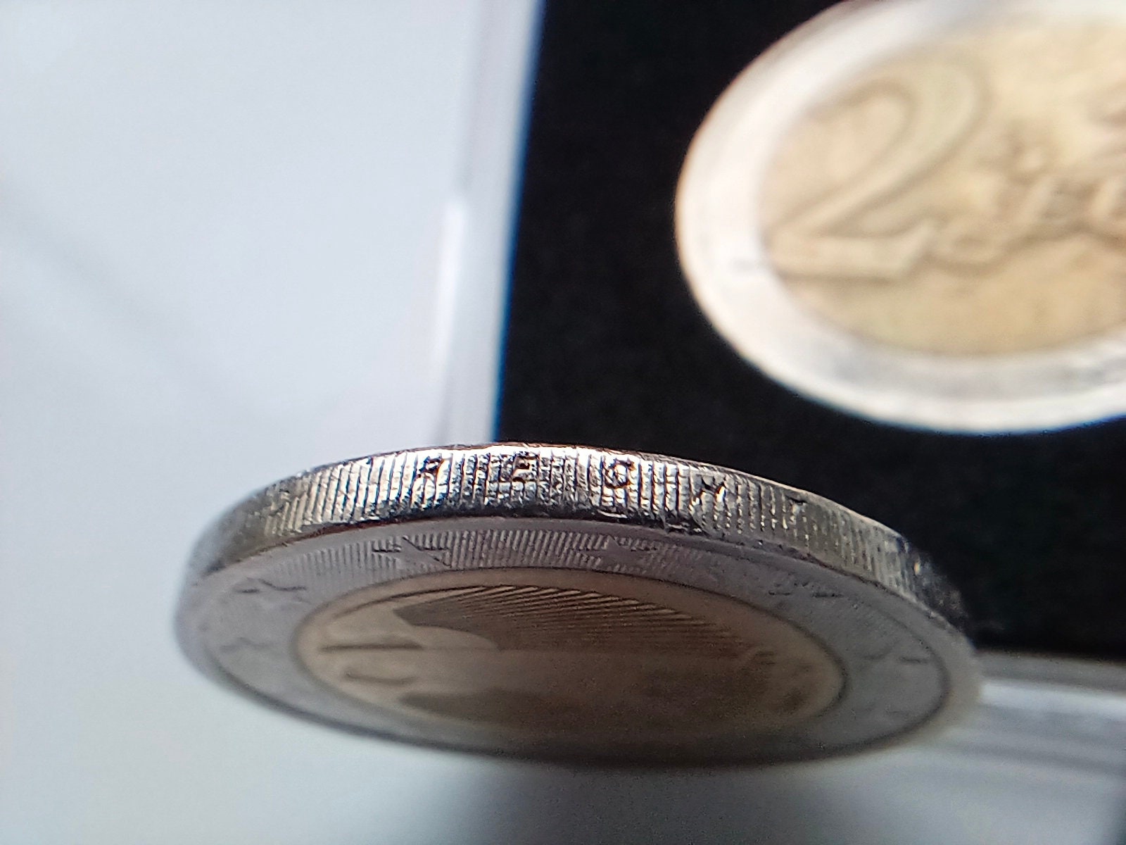2 Euro 2002 G Germany Rare Coin Edge Misminting Rare Mint Errors - Etsy