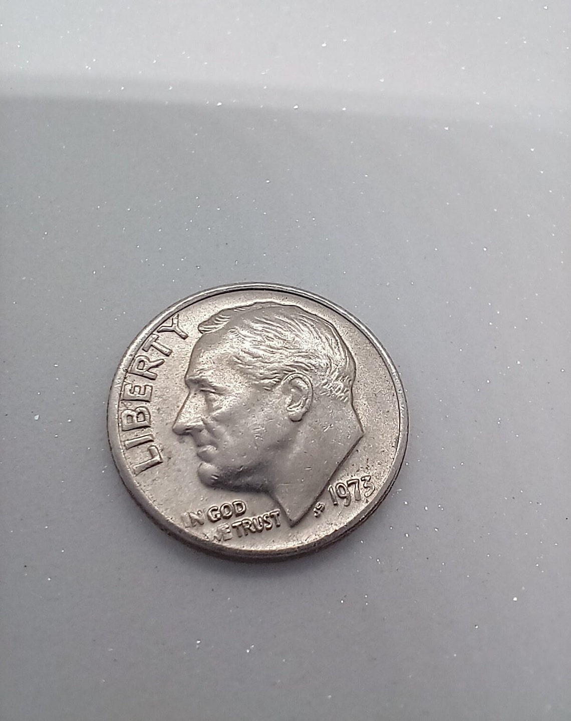 1 Dime 1973 Vintage Coin Rare Error Coin Rotated Die Error 180 Degrees - Etsy