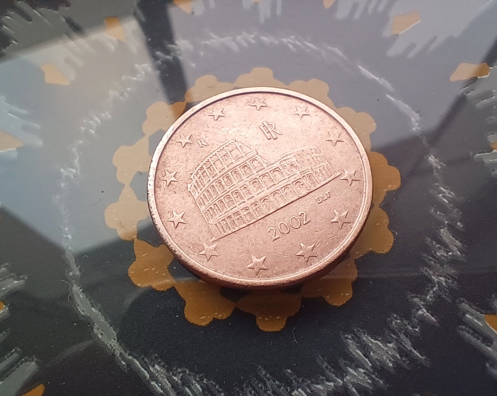 5 Euro Cent Italy 2002 ROME COLISEUM Rare Italian Coin - Etsy
