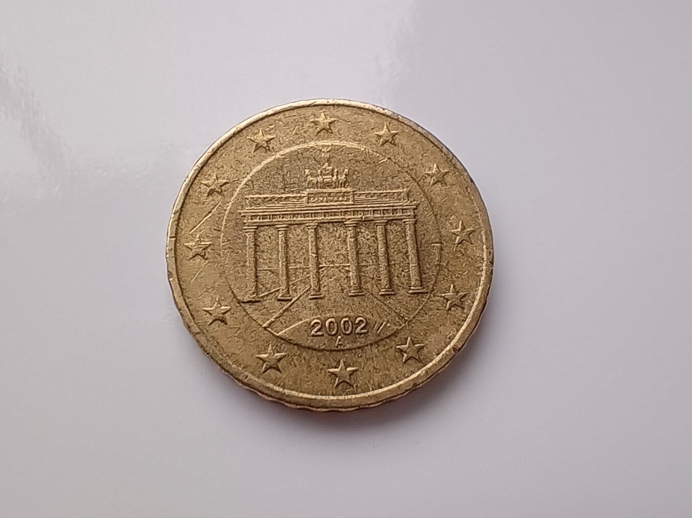 10 Euro Cent 2002 A Germany Rare Coin With Small Mint Errors - Etsy