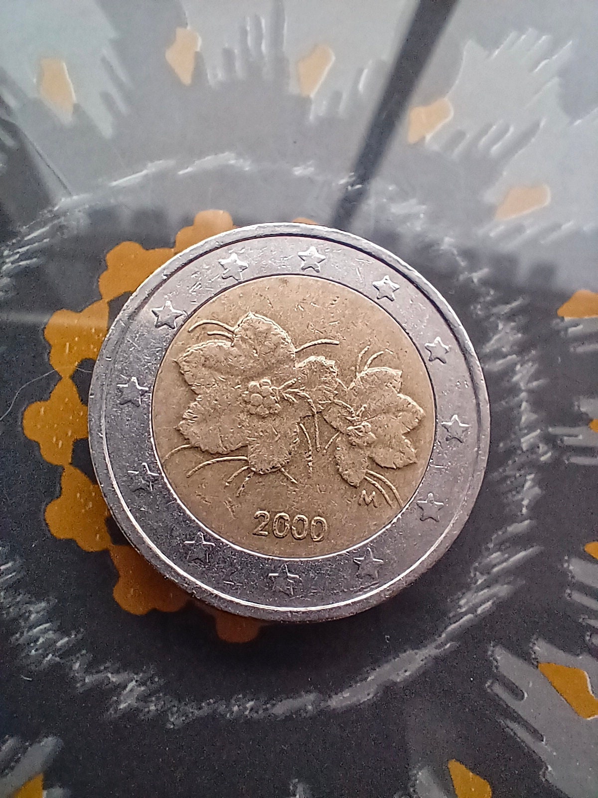 2 Euro Finland 2000 Rare Coin Cloudberry - Etsy