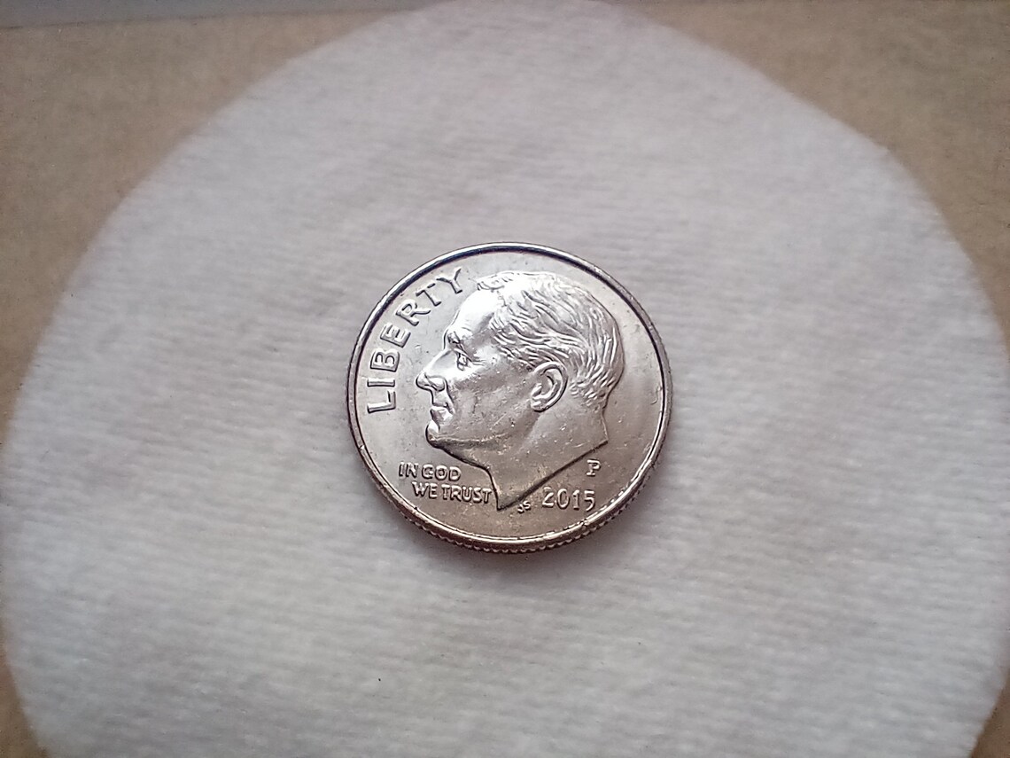 Dime 2015 P Roosevelt Dime Multiple Errors US Coin Die Error Rotated ...