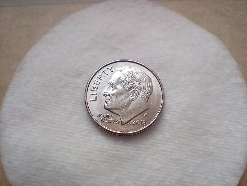 Dime 2015 P Roosevelt Dime Multiple Errors US Coin Die Error Rotated ...