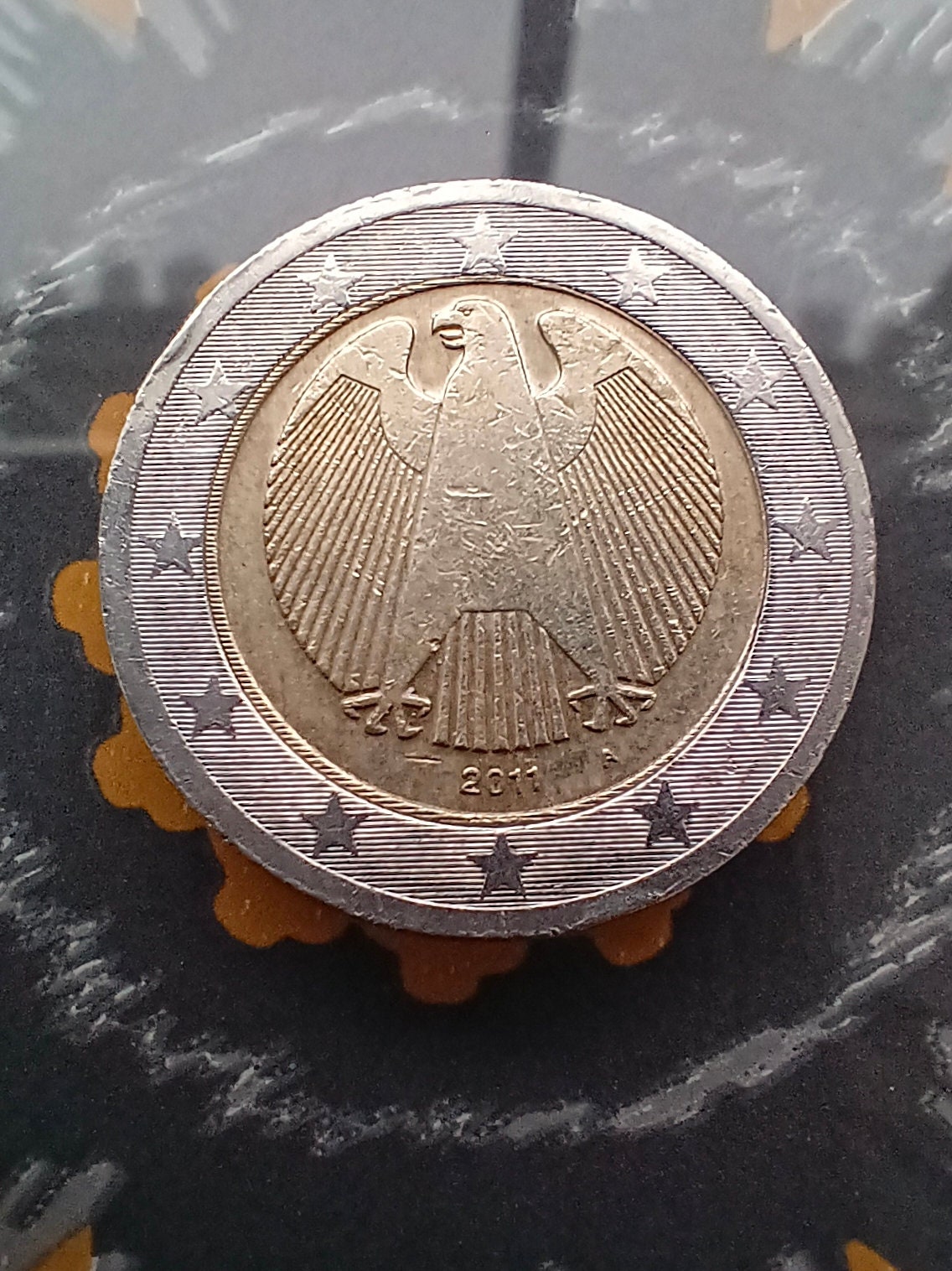 2 Euro 2002 J Germany Rare Coin With Mint Errors - Etsy