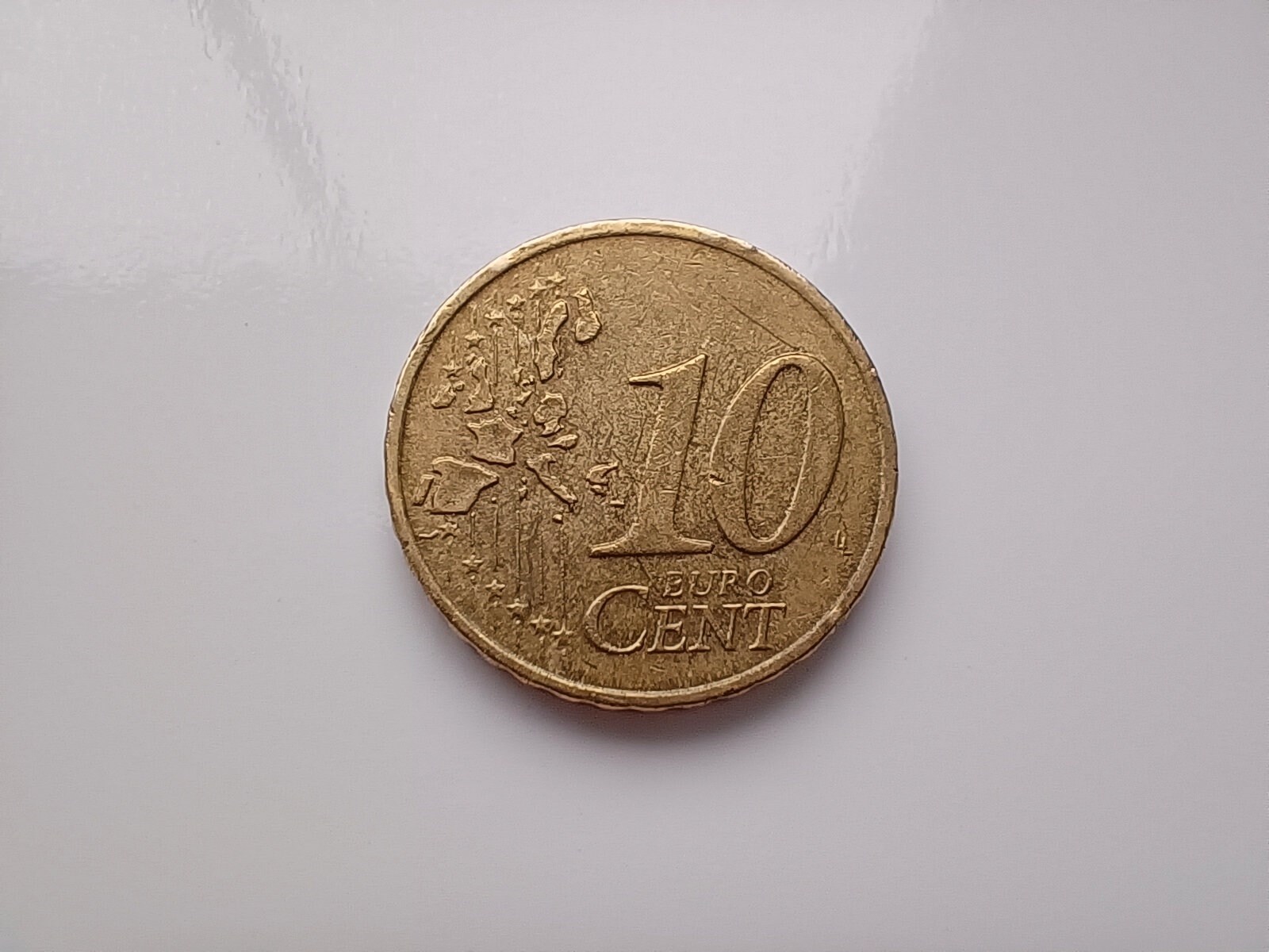 10 Euro Cent 2002 A Germany Rare Coin With Small Mint Errors - Etsy