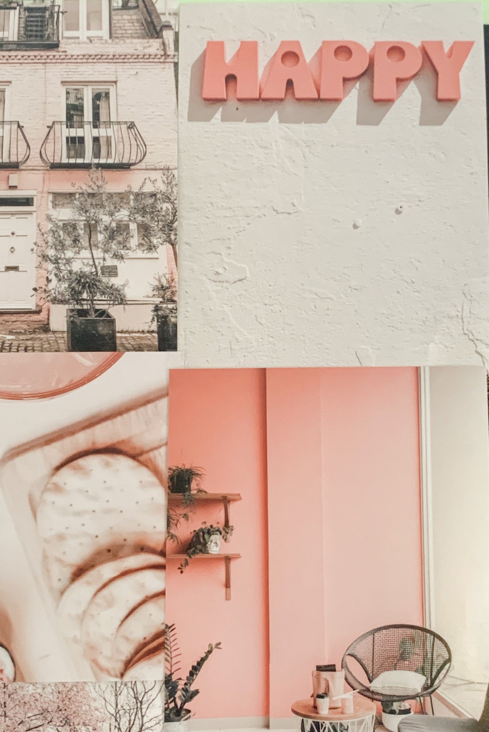 50/75 Prints ~ Just Peachy Pink Collage Kit! - Etsy