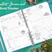 Printable Plants and Bookshelves Book Tracker Pages for Planners and ...