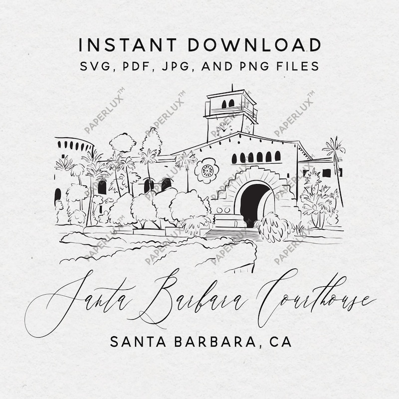 Santa Barbara Art - Etsy