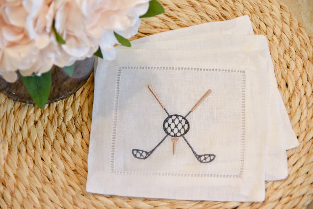 Golf Cocktail Napkin | Party Napkin | Housewarming Gift | Cocktail ...