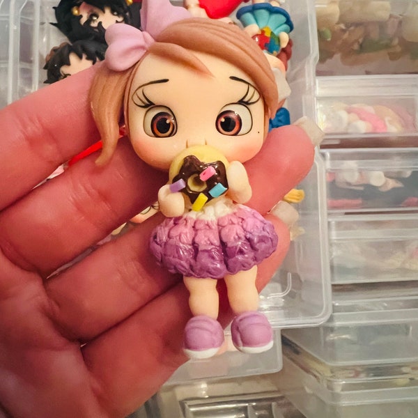 Polymer Clay Doll - Etsy