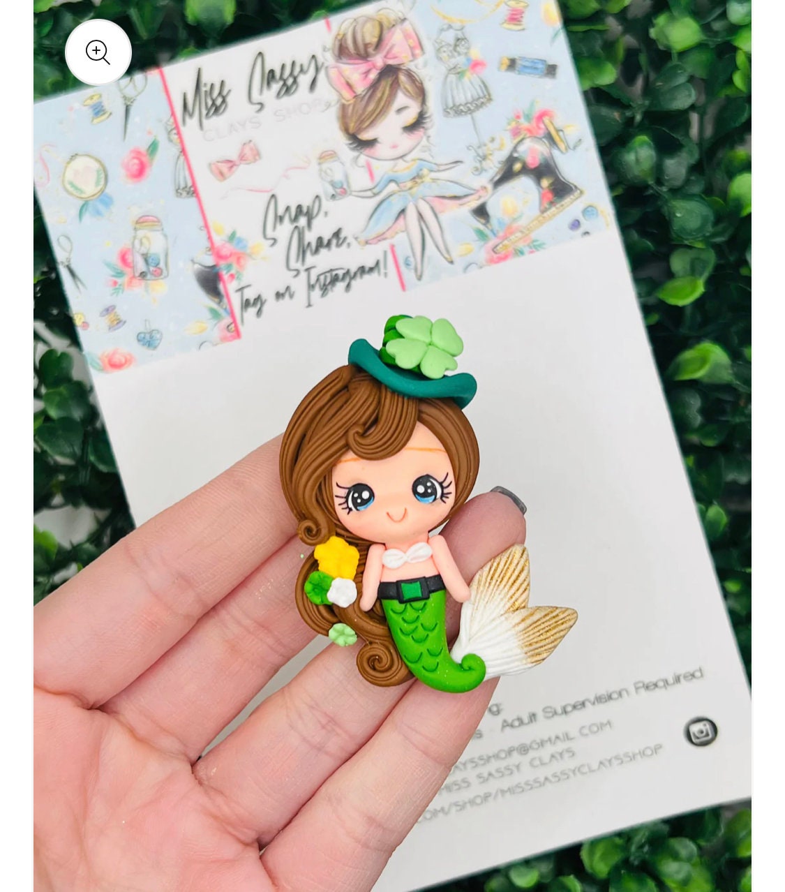 Polymer Clay Mermaid Chibi